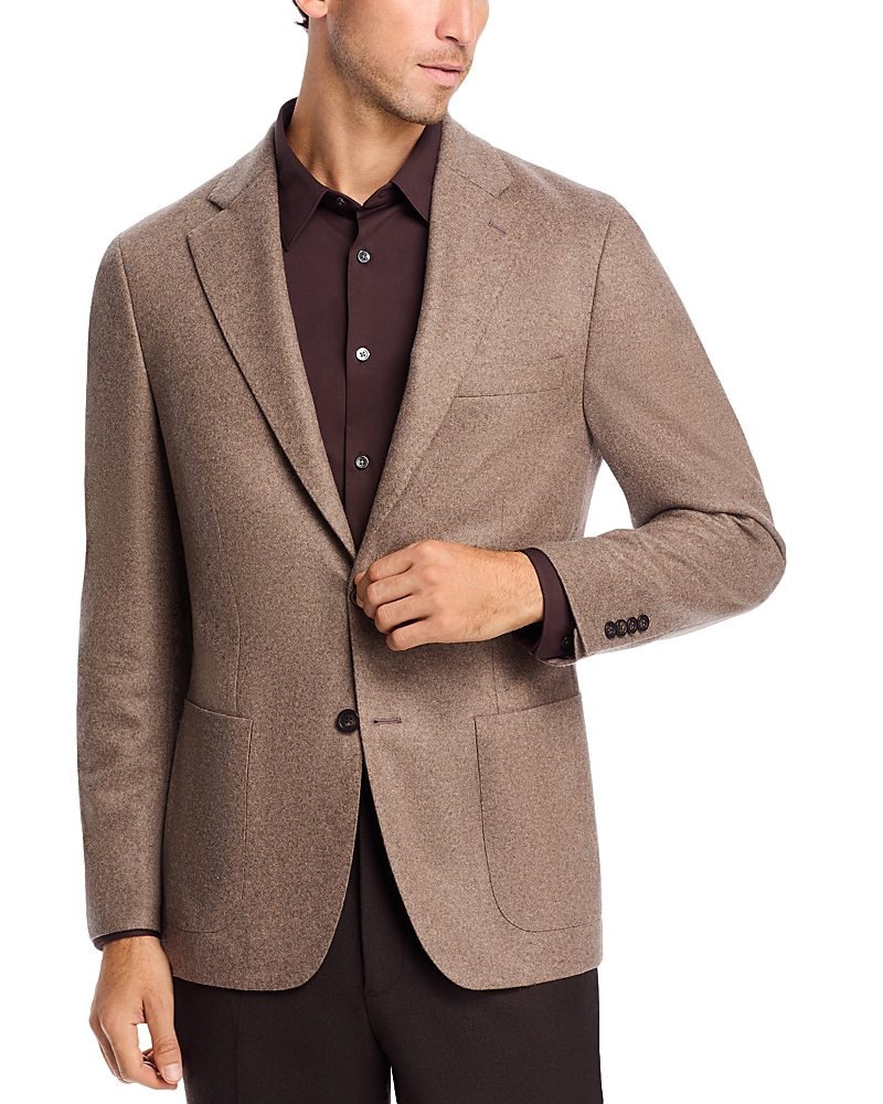 Mens Cashmere And Blazer - Winter Fabric Red Sport Coat